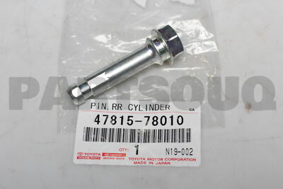 4781578010 Genuine Toyota PIN, RR CYLINDER 47815-78010 | eBay