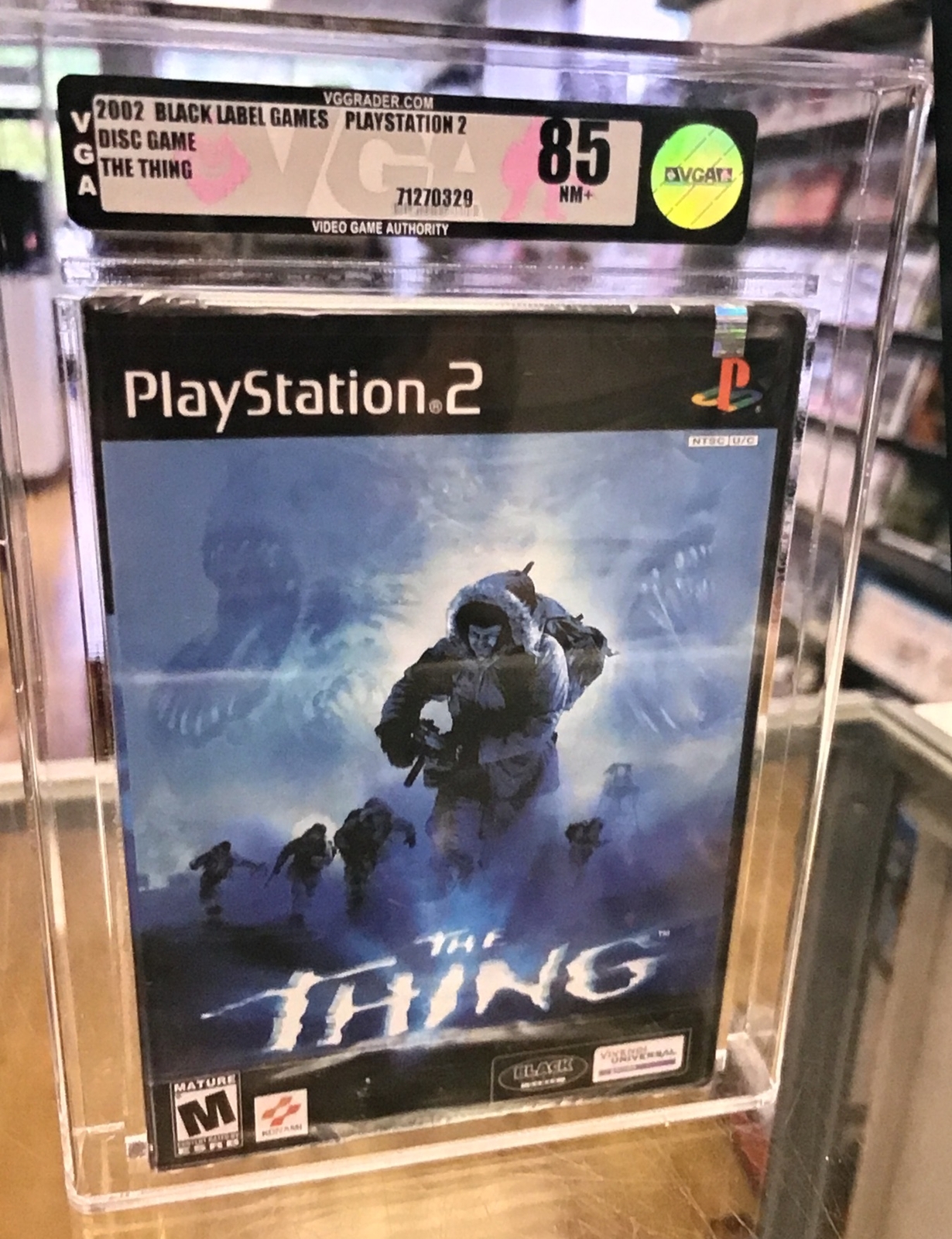 🔥 The Thing (PlayStation 2, PS2 2007) Brand New Sealed Graded Vga 85 ...