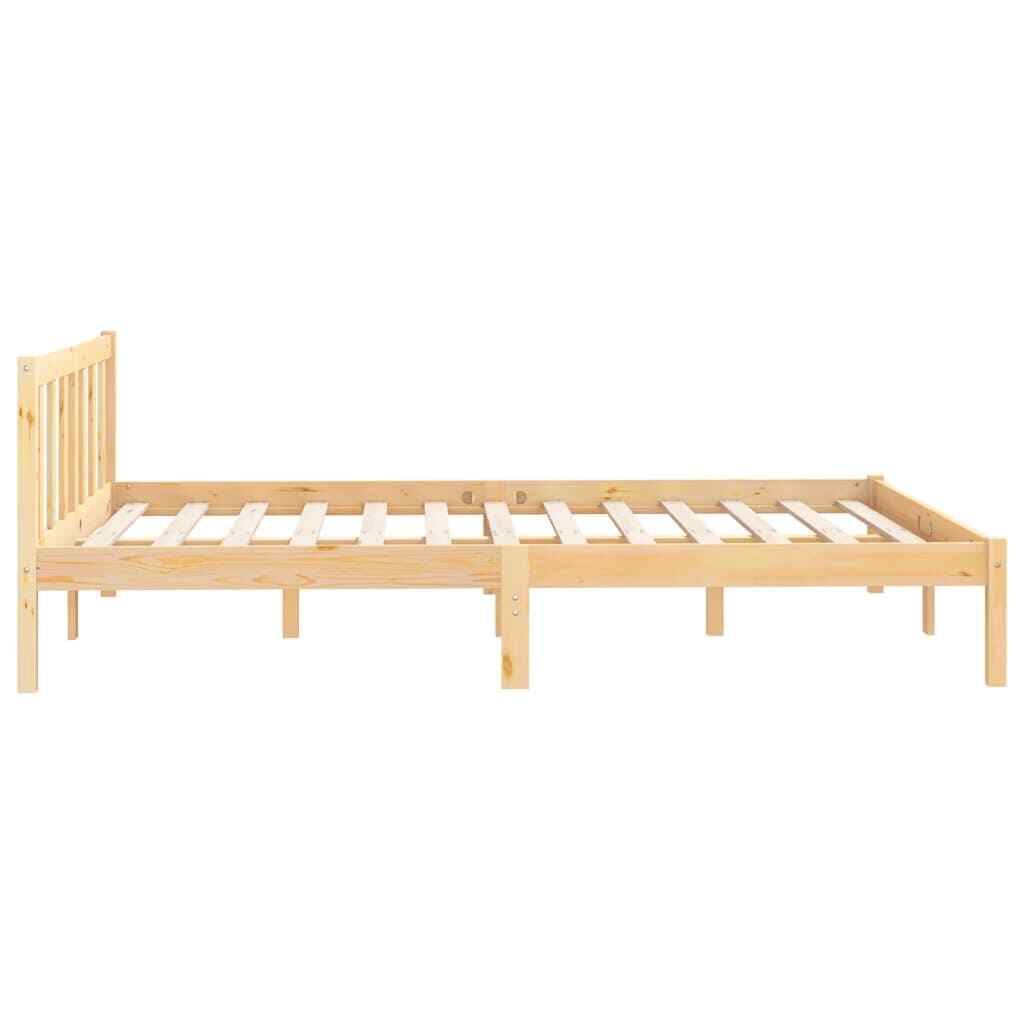 Bed Frame Solid Wood Pine 153x203 Queen Size R8D1 | eBay Australia