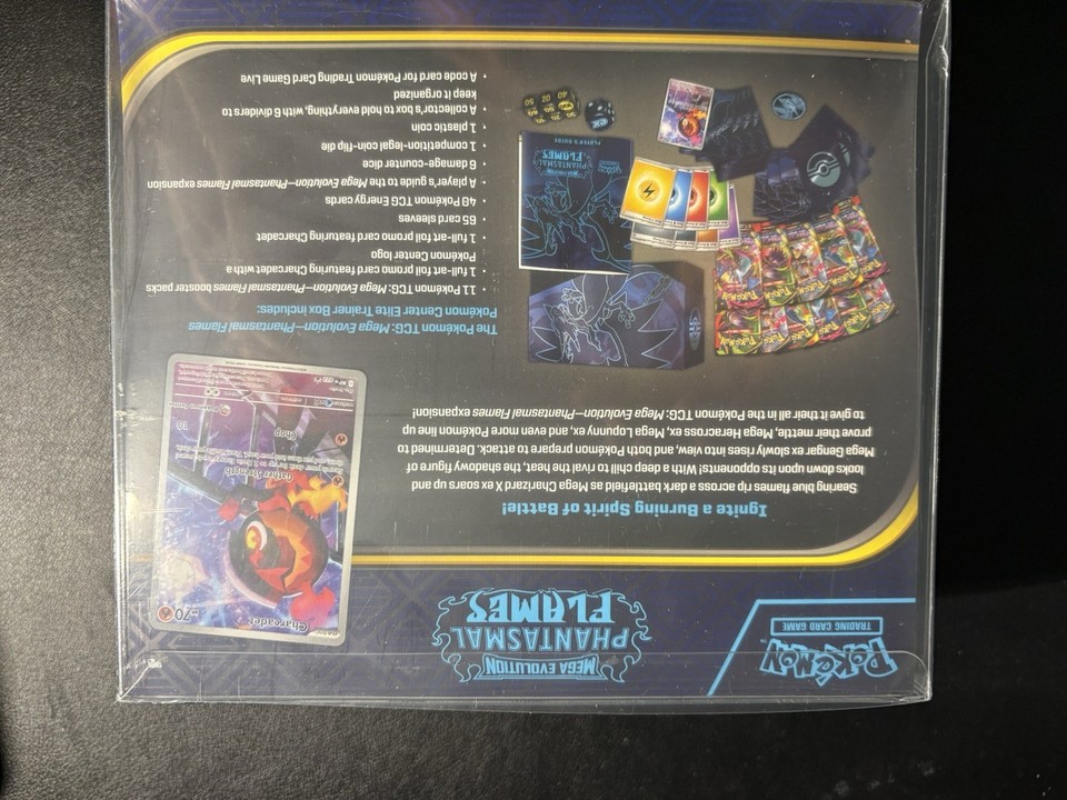 SEALED - Pokémon Center Phantasmal Flames Elite Trainner Box PC ETB w ...