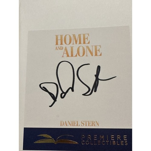 Daniel Stern Signed Home And Alone Book AUTOGRAPHED Home Alone COA | eBay