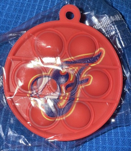 Indiana Fever Popper Rubber Keychain Key Ring Team Issued WNBA ...