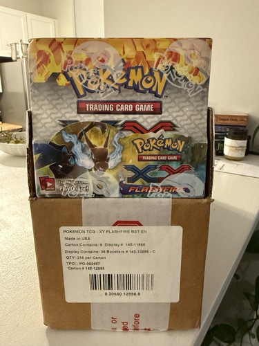 POKEMON FLASHFIRE BOOSTER BOX FACTORY SEALED - CASE FRESH - Charizard ...