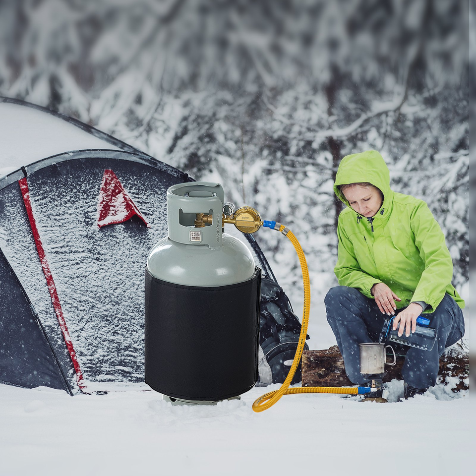 Propane Tank Heater Blanket Stops Freeze-Ups for 20-40 lb Tanks All ...