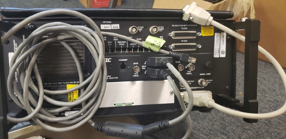 Fireberd 6000A Communications Analyzer - comes with all cables shown in ...