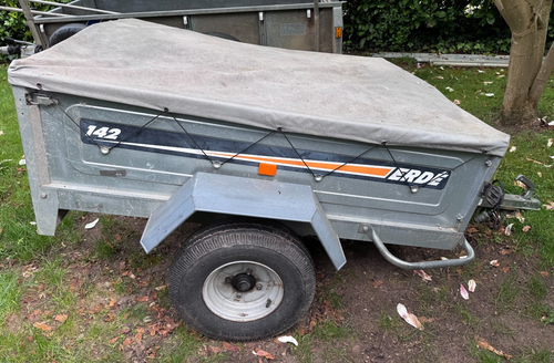 Erde 142 trailer and soft cover | eBay UK