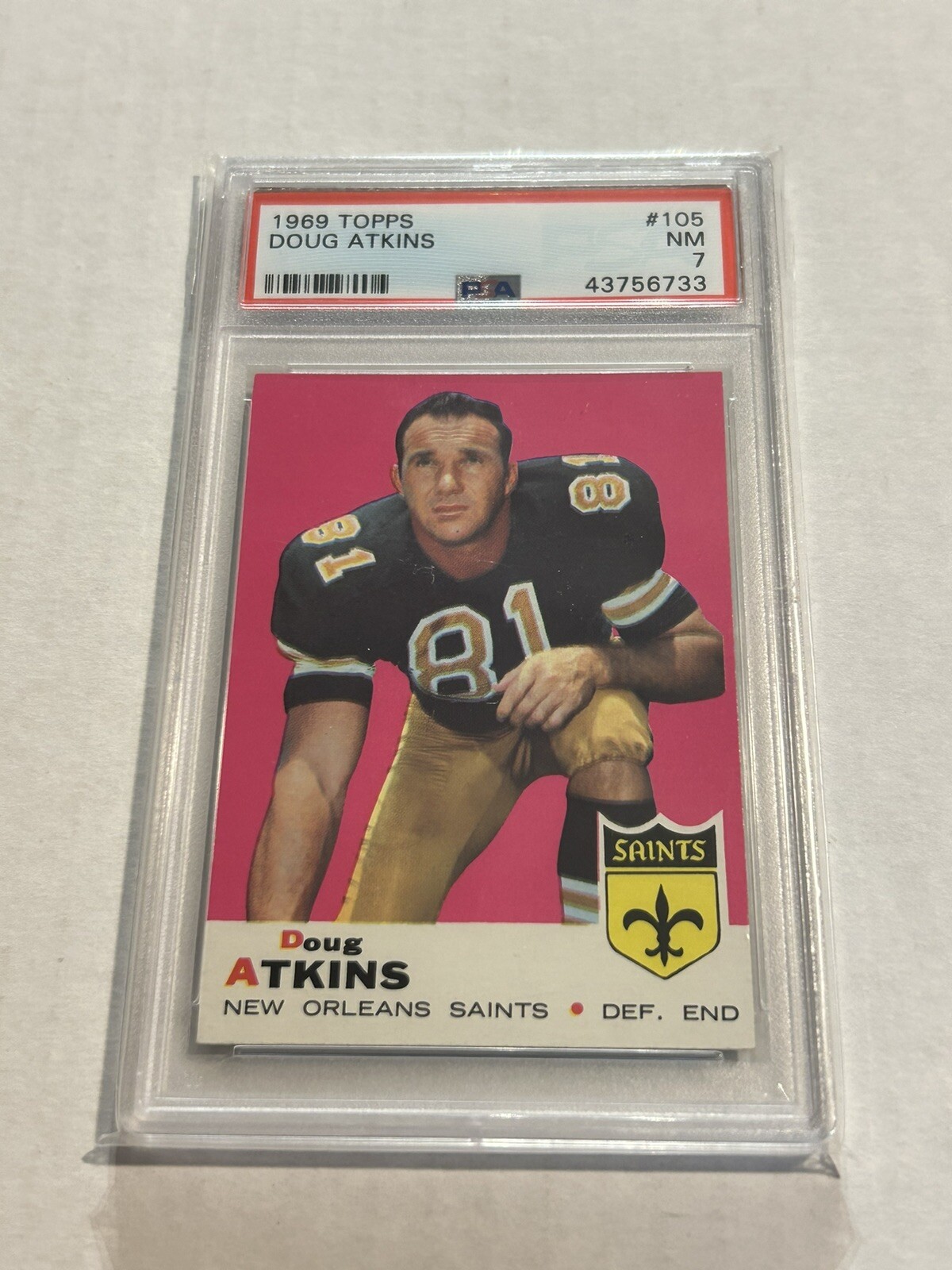 1969 Topps - #105 Doug Atkins for sale online | eBay