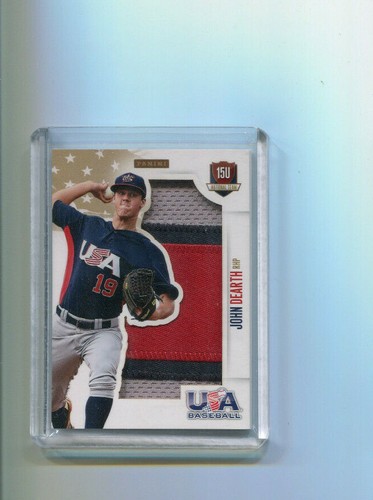 2014 USA Baseball 15U Team Jumbo Memorabilia John Dearth Jumbo Patch 12 ...