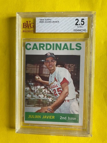 1964 TOPPS JULIAN JAVIER #446 BVG 2.5 | eBay