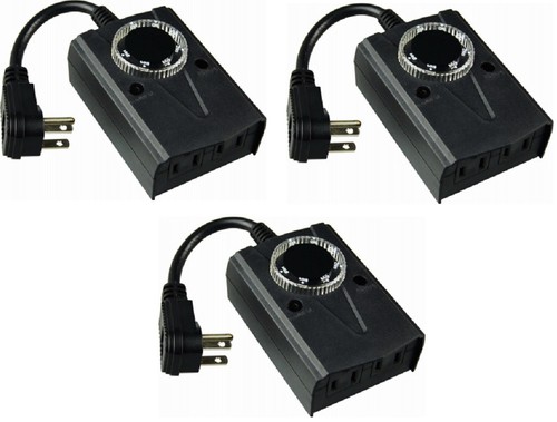 (3) ea Tru-Guard 59429TV Outdoor HD Mechanical Countdown Electrical ...