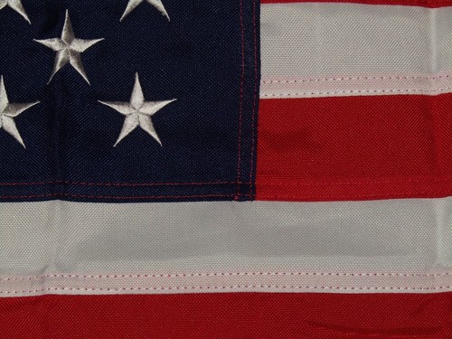 2x3 Embroidered USA American 600D Sewn Nylon Flag 2'x3' 2 Clips Pin | eBay