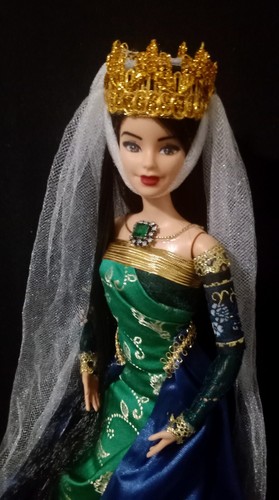 Isabella Of France Queen Of England Braveheart Femme Fatale OOAK Barbie ...