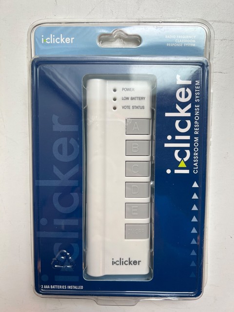 iClicker 1st Generation Student Response Remote Rlr13 Works for sale ...