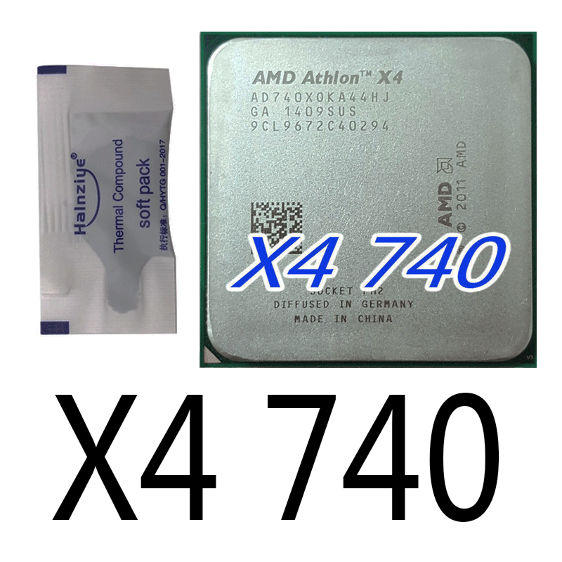 AMD Atchlon X4 730 X4 740 X4 750K X4 760K X4 860K AMD Series CPU ...