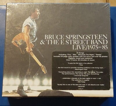 Bruce Springsteen - Live 1975-85 (3 Cd's In Double Jewel Case) [New CD ...