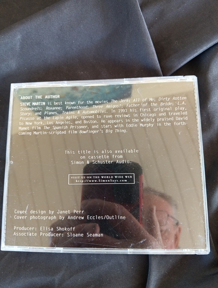 MARTIN: Steve MArtin PURE DRIVEL audiobook, + The Crow Music LIKE NEW ...