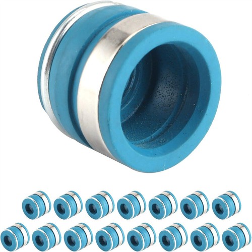 16pcs Valve Stem Oil Seals Set 11/32” X .500” Fit for SBC BBC SBF BBF ...