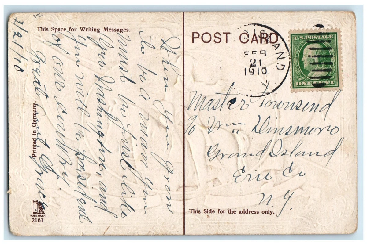 George Washington Riding An Eagle