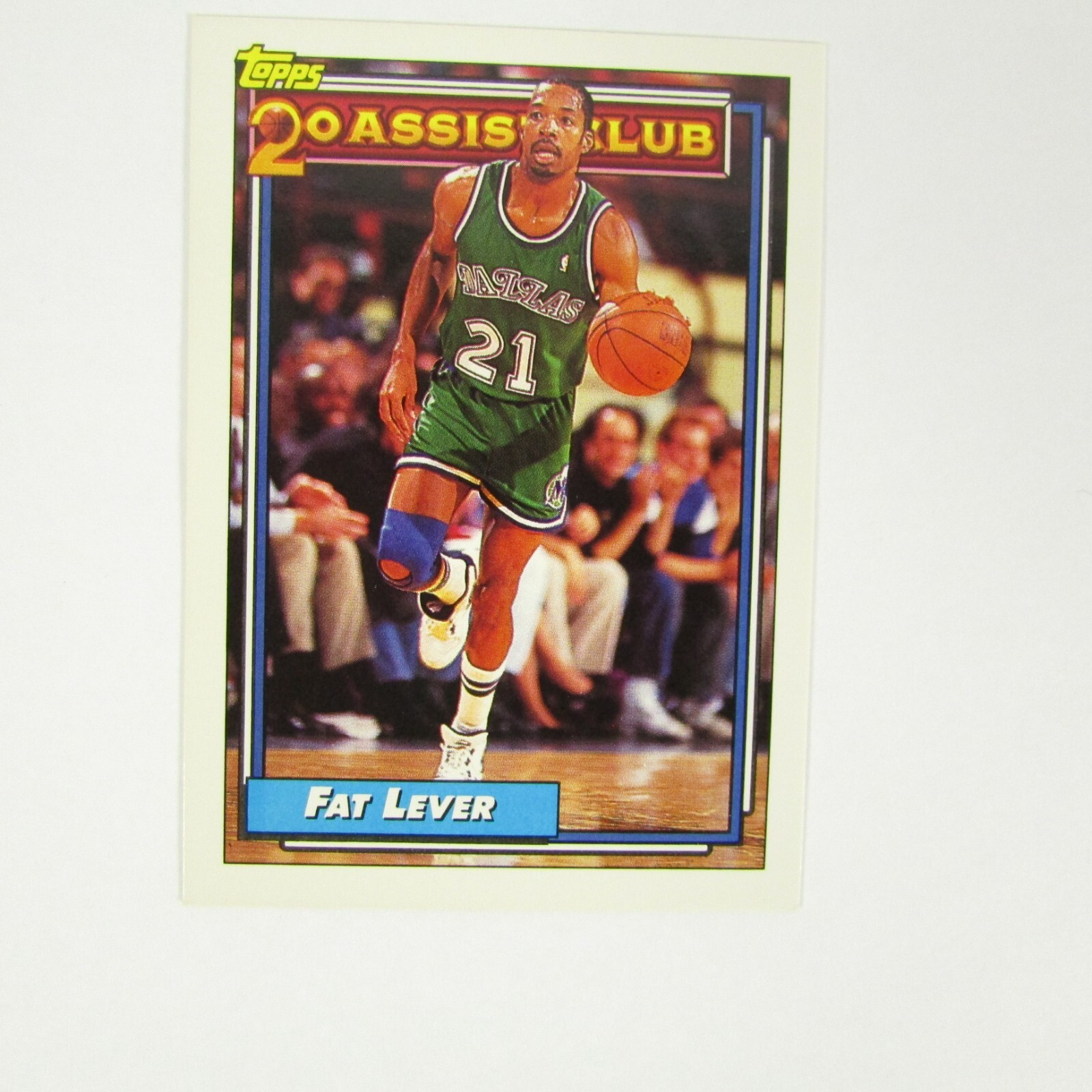 Fat Lever 20 Assist Club NBA Basketball Card 1992-93 Topps #221 | eBay