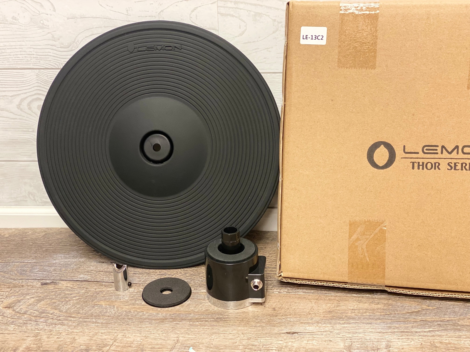 Lemon 12” Hi Hat Cymbal with Control Unit for Roland or Alesis Strike