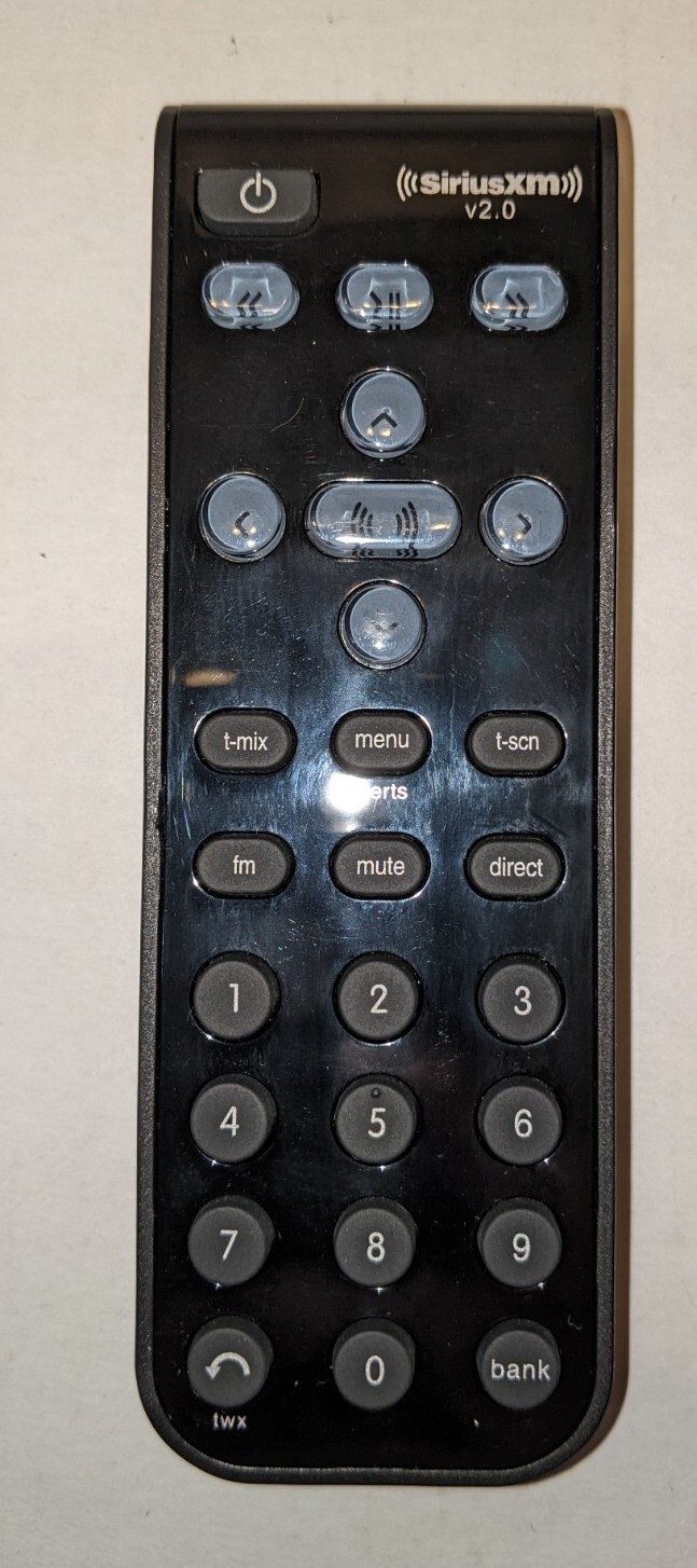 Sirius XM Model XDPR2 Remote Control v2.0 For onyx ez/onyx plus/edge | eBay