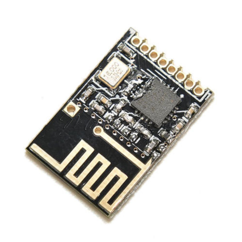 2PCS Mini NRF24L01+ SMD 1.27MM Wireless Transceiver Module Small Size ...