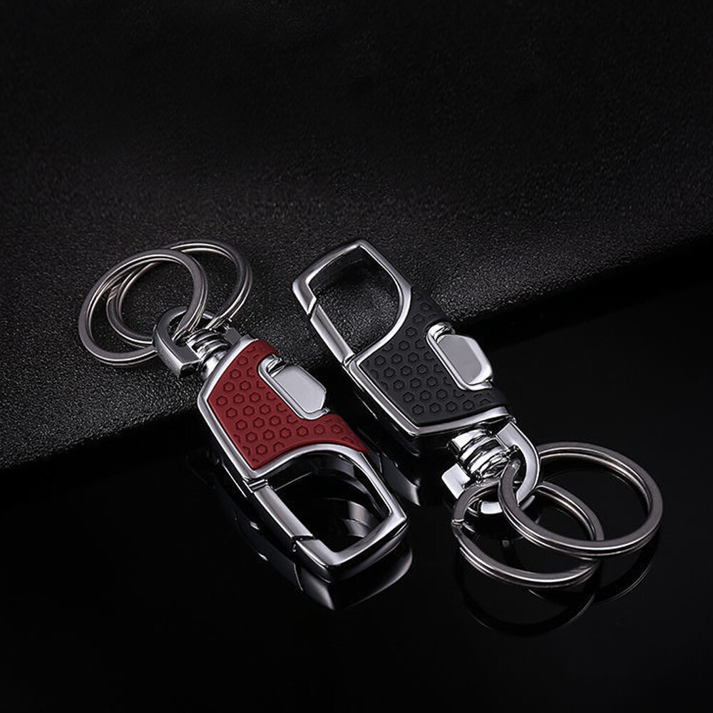 Keychain Metal Rotatable Key Holder Rings Buckle Fashion Men's Luxury ...