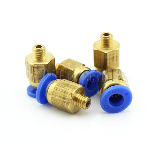 5 Pcs Air Pneumatic Quick Release Connector M6*1.0 Threaded metric 6mm ...