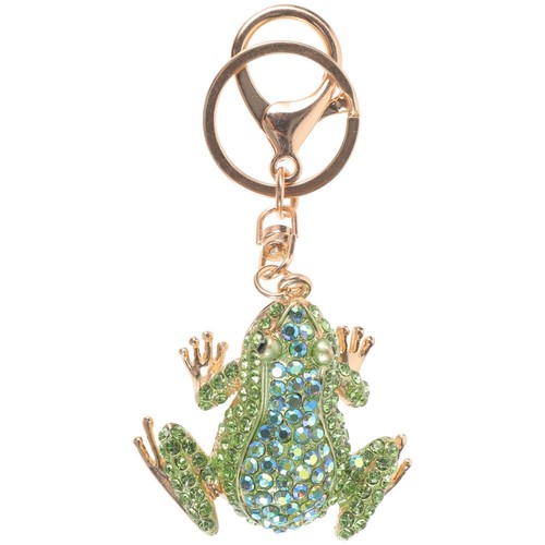 Frog Key Ring Keychains Women Backpack Hanging Decor Car Miss | eBay
