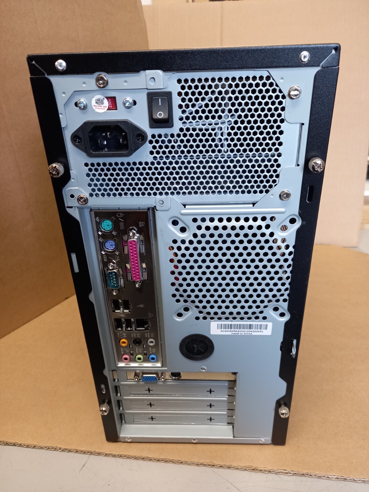 Windows 98 Gaming PC. New CPU, motherboard, video card, power supply ...