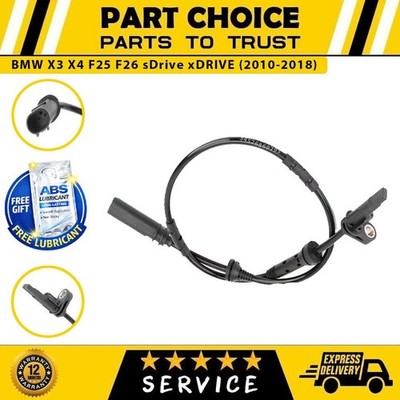 REAR ABS WHEEL SPEED SENSOR Fits BMW X3 X4 F25 F26 sDrive xDRIVE (2010 ...