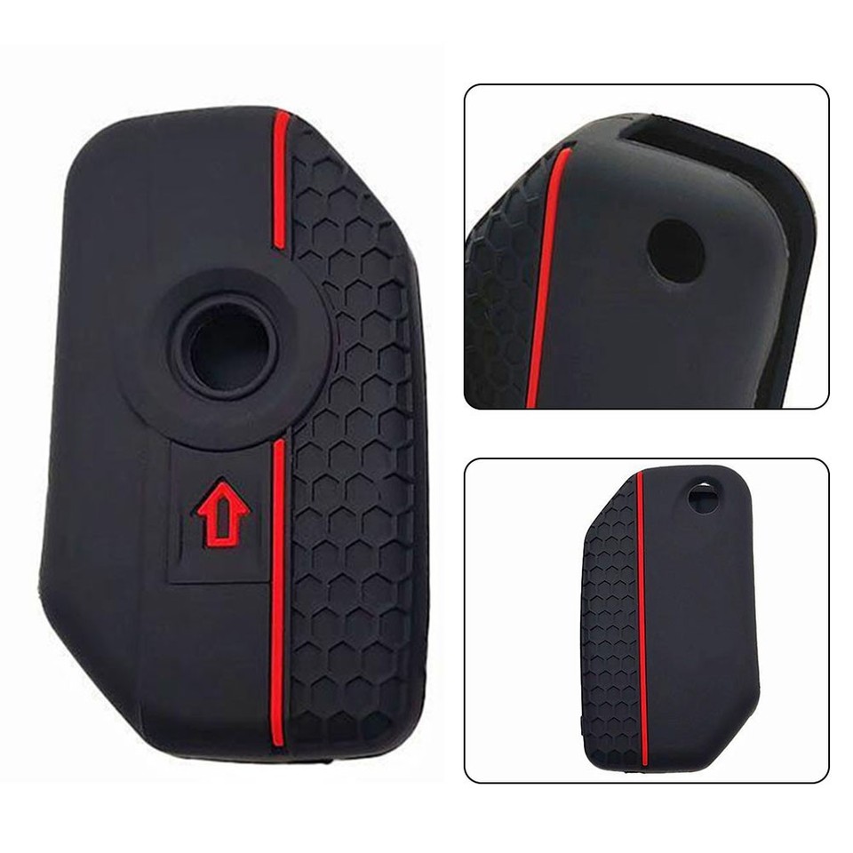 Brand New Key Bag Bag Anti-corrosion Black + Red Car Truck Easy To Use ...