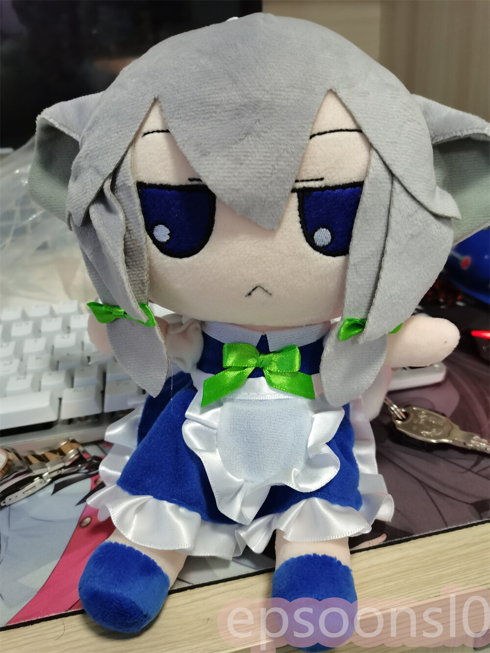 TouHou Project Inu Sakuya Fumo Collection Anime Stuffed Plush Toy Xmas ...