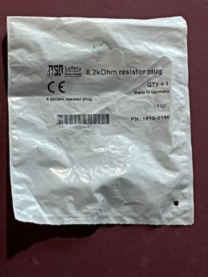 ASO Safety Solutions Resister Plug 8.2k ohm # 1810-0190 | eBay