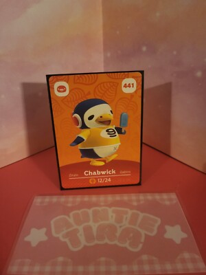 Animal Crossing Amiibo Character Card - CHABWICK 441 | eBay