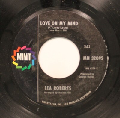 Lea Roberts - 45 - Love On My Mind / Stay With Me On Minit | eBay