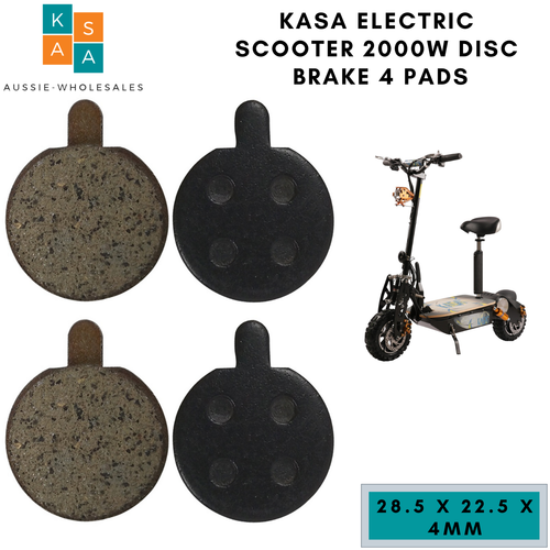 2 Pair Brake 4 Pads For KASA Electric Scooter S2000R Replacement Front RearWheel | eBay