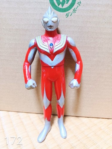 Ultraman Tiga Power Type Approx. 16cm Soft Vinyl Figure Antique King ...