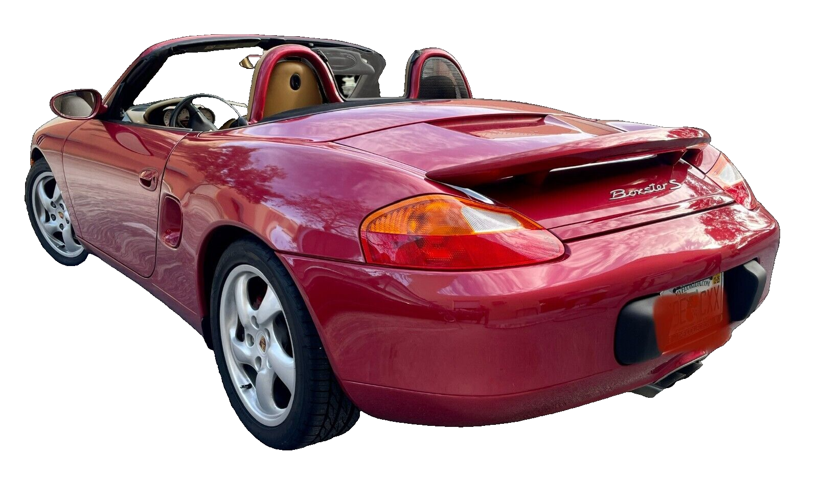 Porsche 986 Boxster 96-04 Aero Style Rear Wing Spoiler w/Brake Light ...