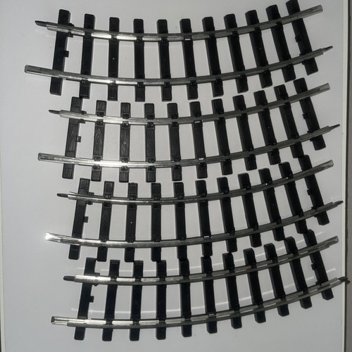 G SCALE - BACHMANN - STEEL TRACK- 4 CURVE SECTIONS- 1/2 CIRCLE- LN - | eBay