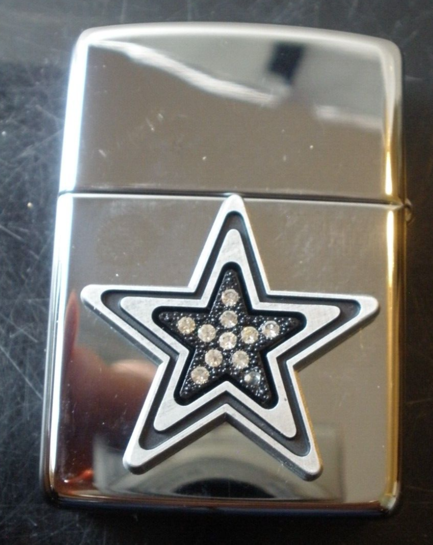 20 VINTAGE ZIPPO STARS EMBLEMS NEW OLD STOCK NEVER USED PROTOTYPES | eBay