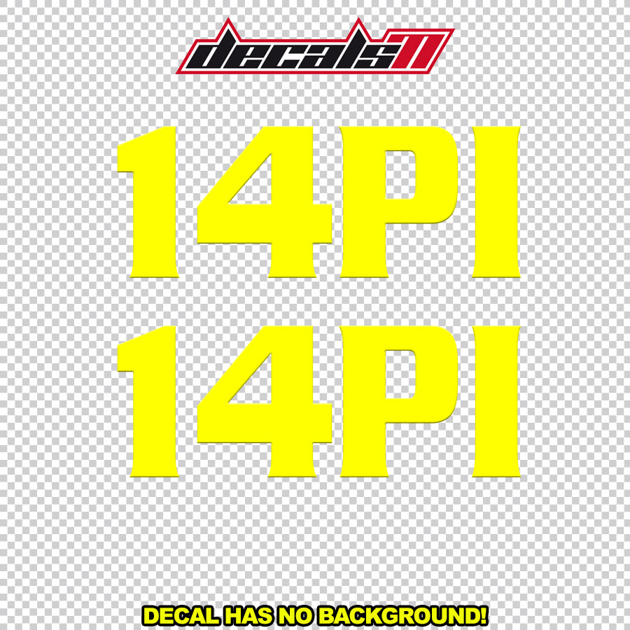 Big Tex Trailers 14PI Decal BigTex - Set of 2 - Decals Stickers | eBay