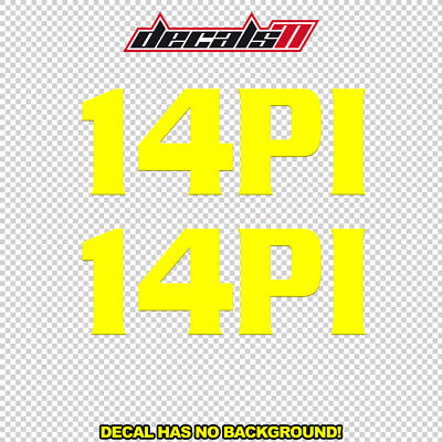 Big Tex Trailers 14PI Decal BigTex - Set of 2 - Decals Stickers | eBay