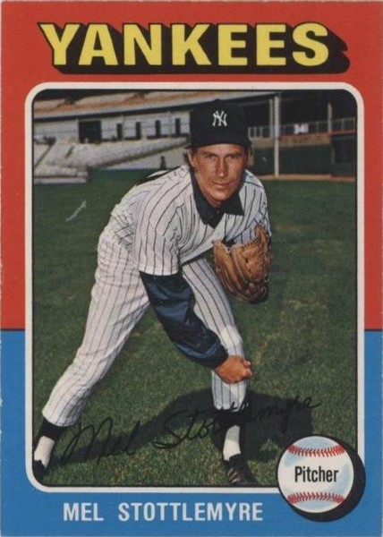 1975 O-Pee-Chee - #183 Mel Stottlemyre for sale online | eBay