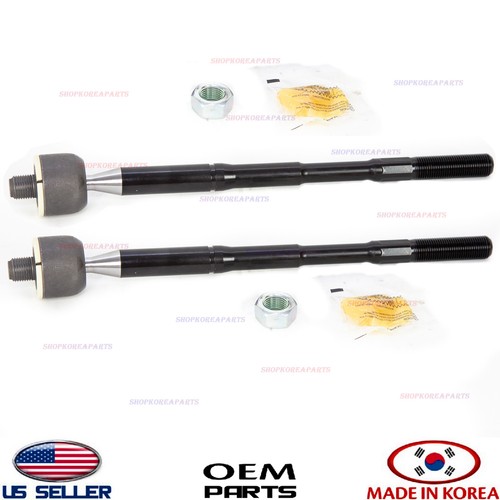 BALL JOINT INNER TIE ROD STEERING GEAR set 2pcs for HYUNDAI KIA 16-20 ...