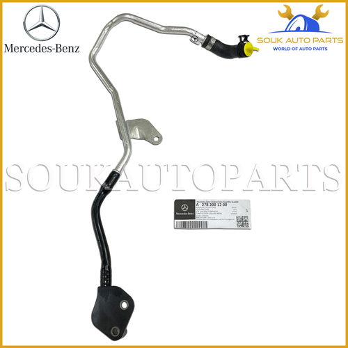 A2782001200 Original Mercedes Benz TURBOCHARGER COOLANT LINE GLS GL ...