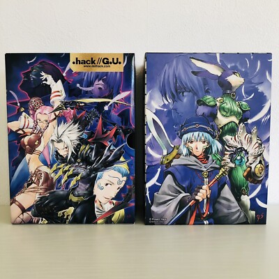 PS2 Dot hack 1 2 3 4 Gift Box Infection Mutation Outbreak Quarantine set of 9 | eBay