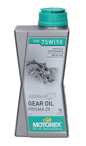 Motorex Prisma 75W90 Gear Oil 1 Liter Bottle 7611197050315 | eBay UK