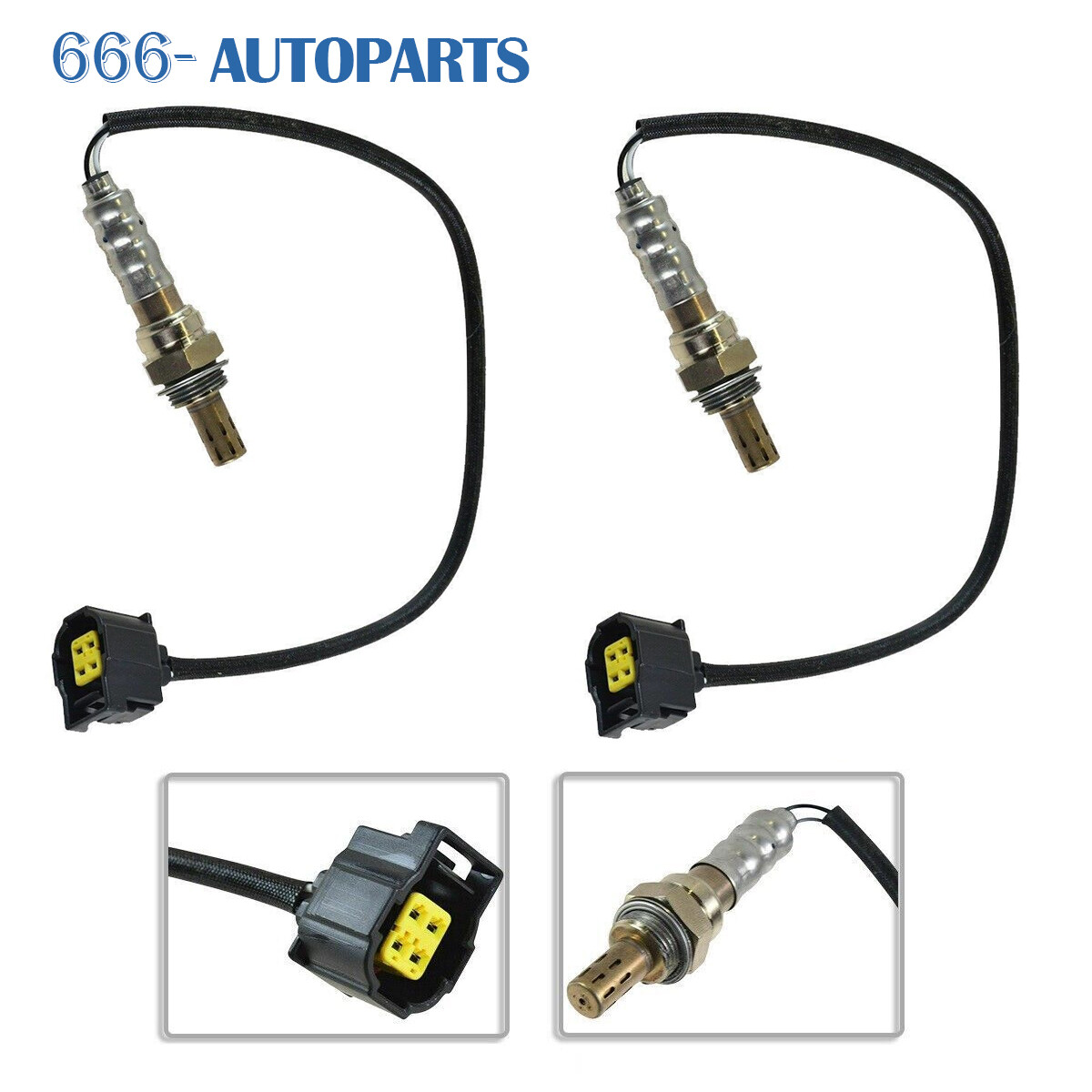 2pcs O2 Oxygen Sensor Up+Downstream For 2007-2017 Jeep 2.0L 2.4L ...