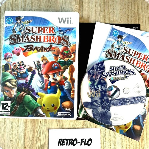 Super Smash Bros Brawl - Complete Nintendo Wii Game TBE - PAL ...